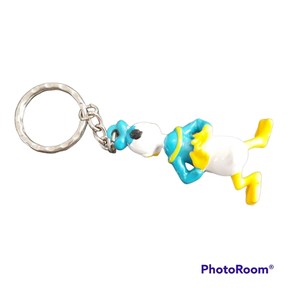 Disney | Jewelry | Vintage 8s Pvc Disneys Applause Donald Duck Keychain ...